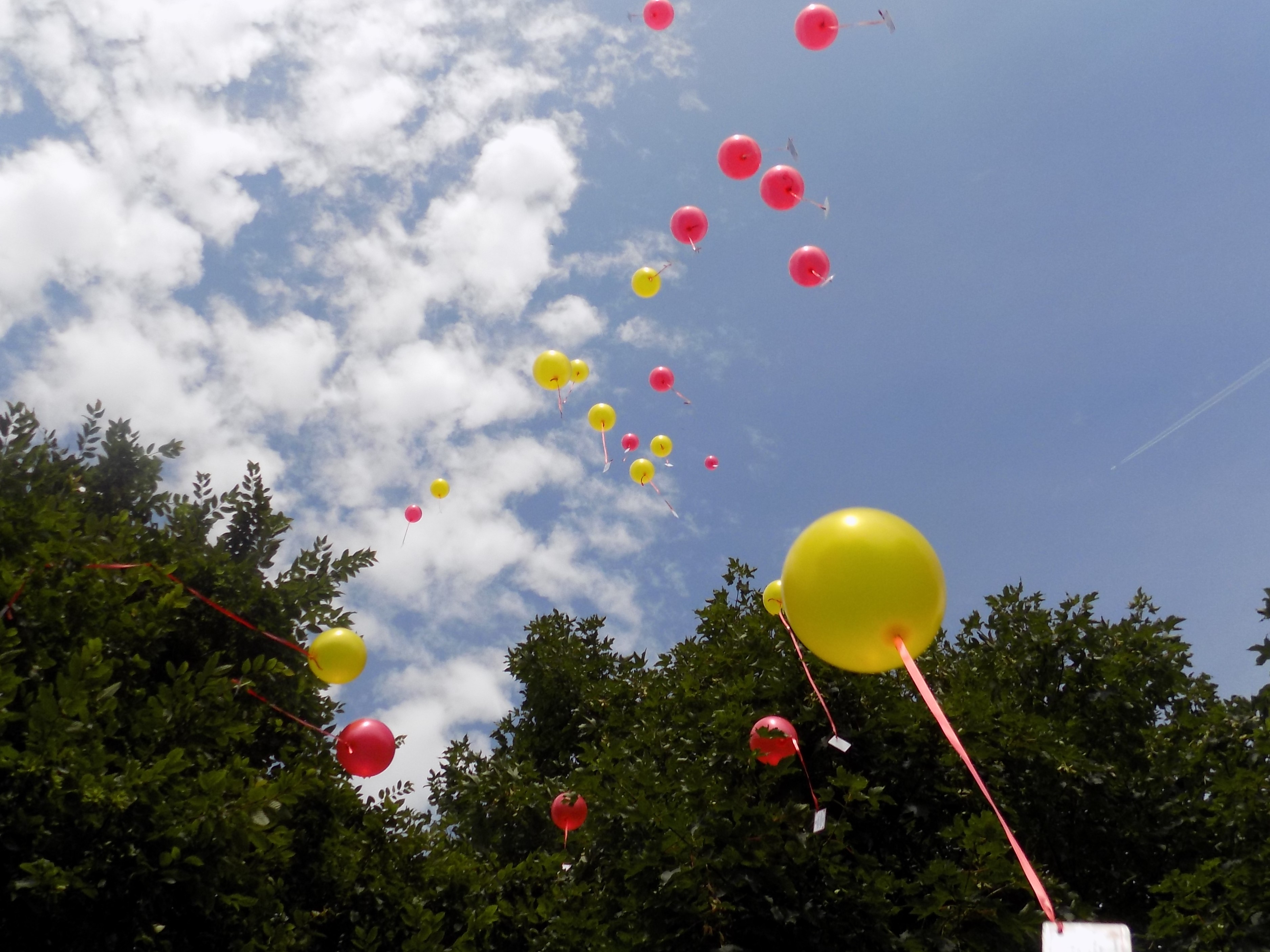 Flying balloons - Superkids